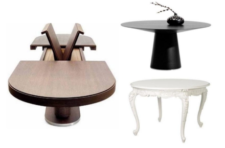 Okrugli trpezarijski stolovi - Ideje za uređenje stana na sredidom.com