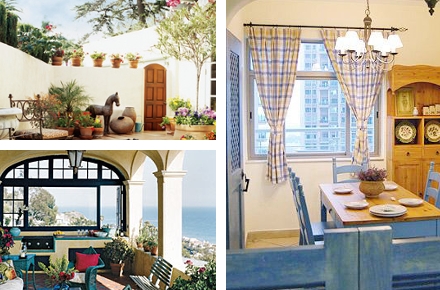 Životni prostor uređen u stilu Mediterana - Ideje za uređenje stana na ...