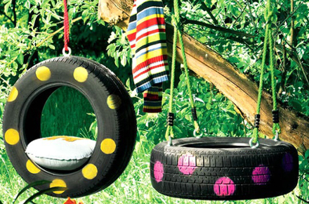 Auto gume kao dekoracija - Ideje za uređenje stana na sredidom.com