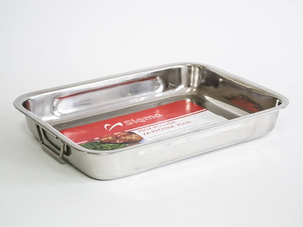 Inox posuda za pečenje PP35 / Sigma - Namestaj sredidom.com
